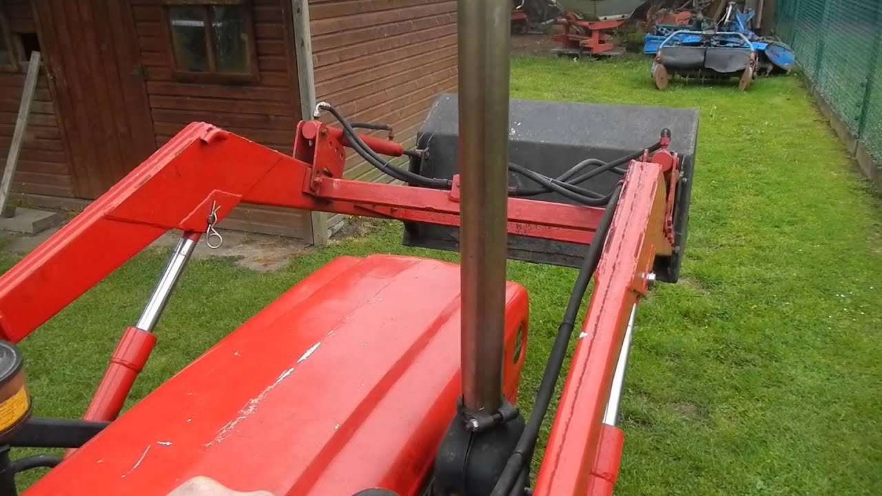 yanmar YM186 met voorlader 009 - YouTube