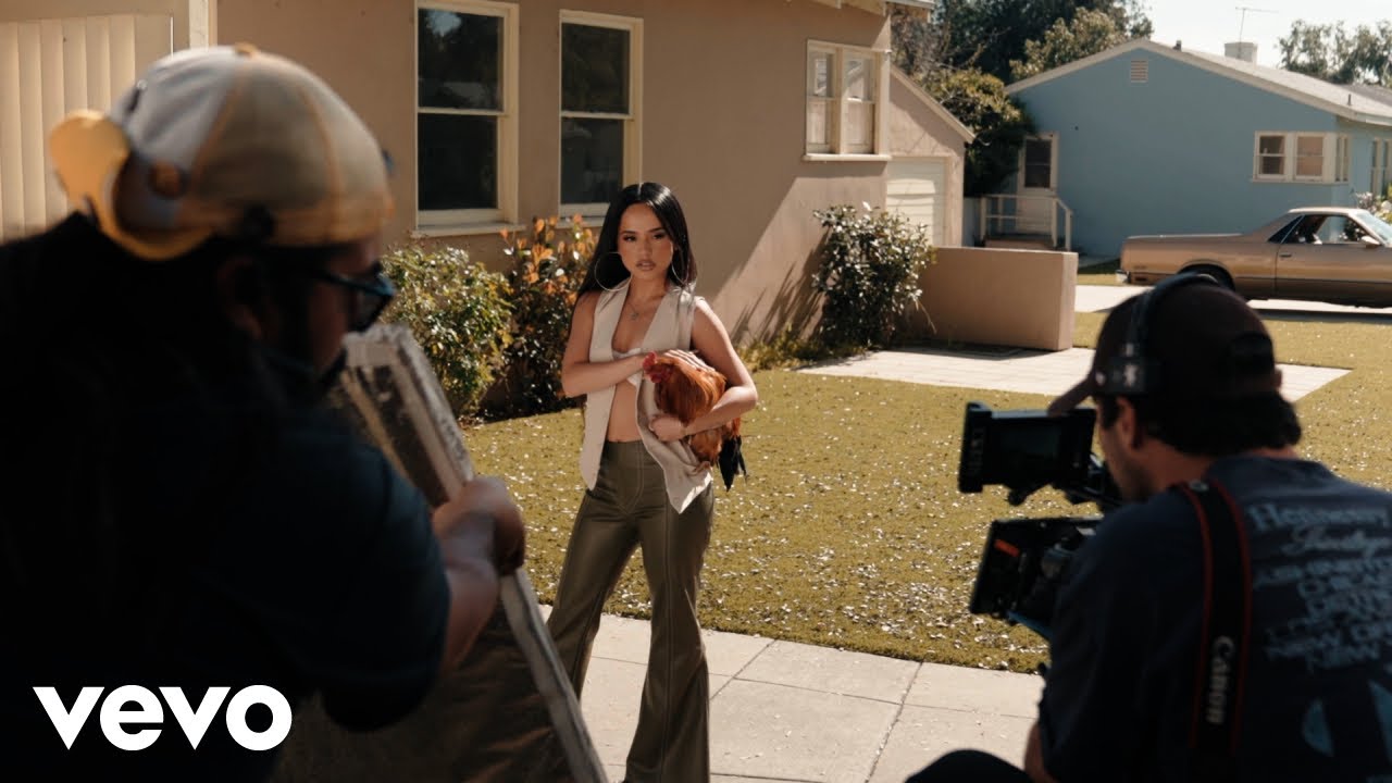 Becky G, Peso Pluma - CHANEL (Behind The Scenes) - YouTube Music