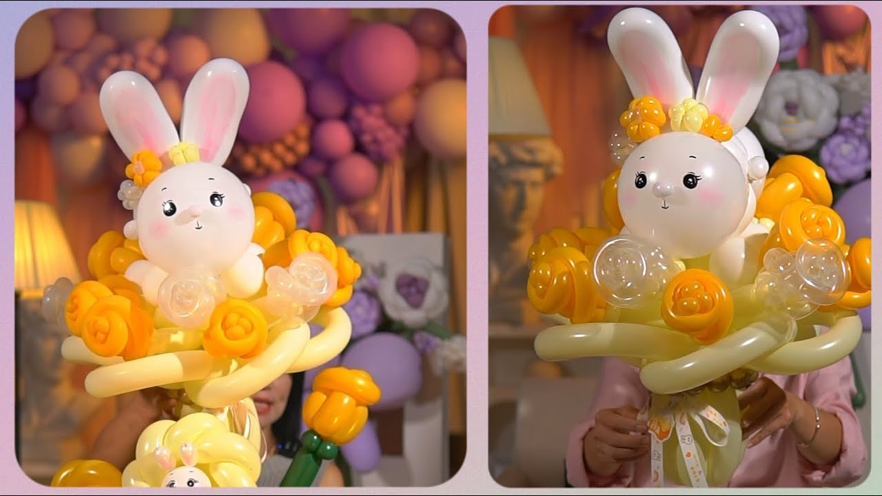 Balloonflowers,Popular Balloon Models | MeyiaArtBalloon - YouTube