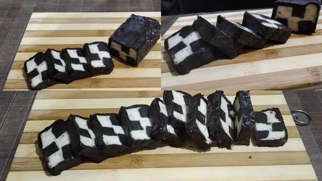 Chess board oreo peda recipe | checkerboard peda - YouTube