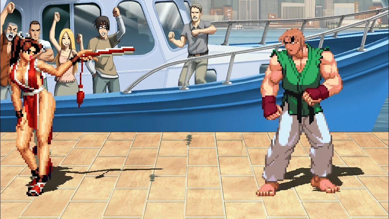 MAI SHIRANUI VS KEN - MUGEN FIGHT - YouTube