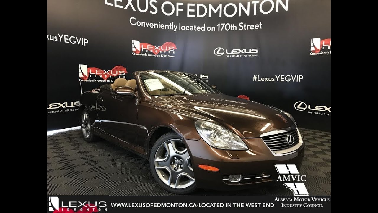 Used Tan 2006 Lexus SC 430 Pebble Beach Edition Walkaround Review Fort ...