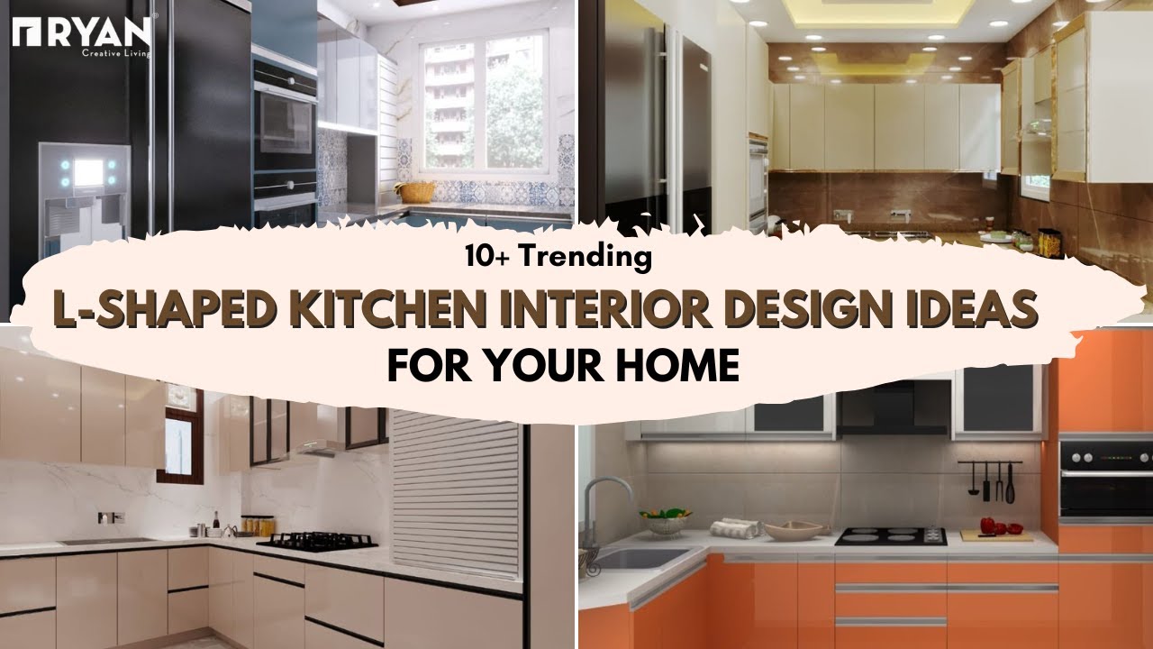 10+ Trending L-Shaped Kitchen Interior Design Ideas for Your Home - YouTube