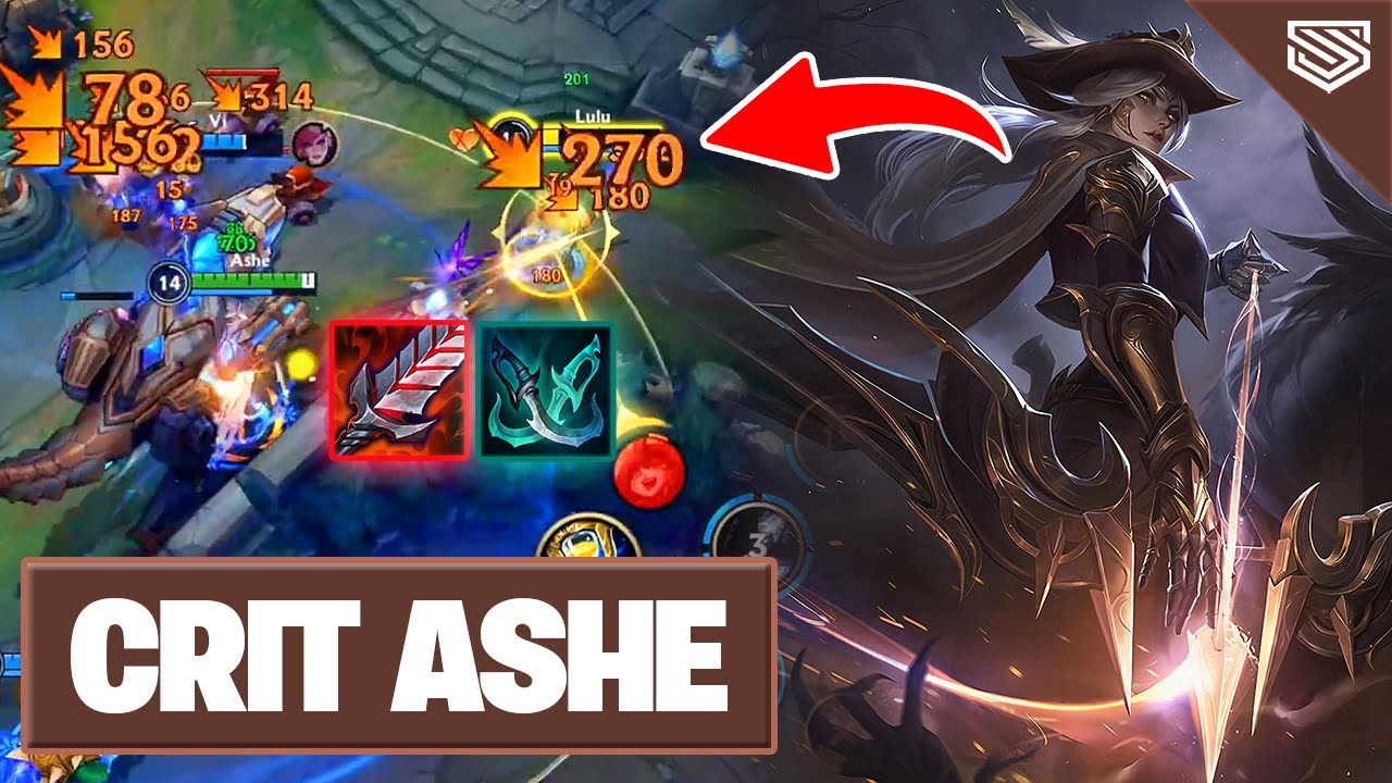 THE BEST WAY TO BUILD ASHE 🔥 CRIT DAMAGE GOES CRAZY | WILD RIFT - YouTube