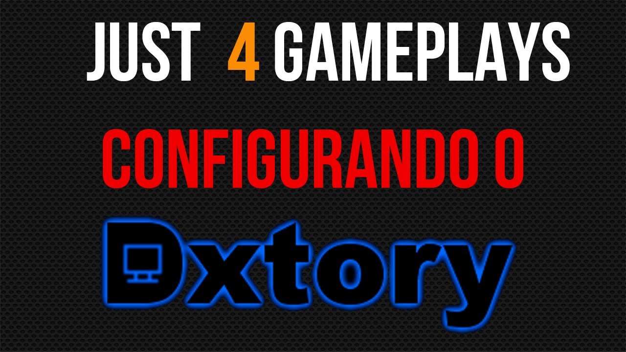 Tutorial - Configurando seu DxTory - YouTube