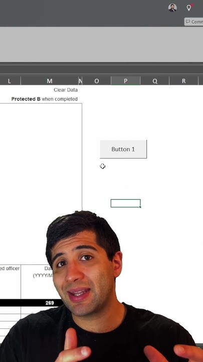 Create a Custom Button in Excel to Run VBA Code Easily - YouTube