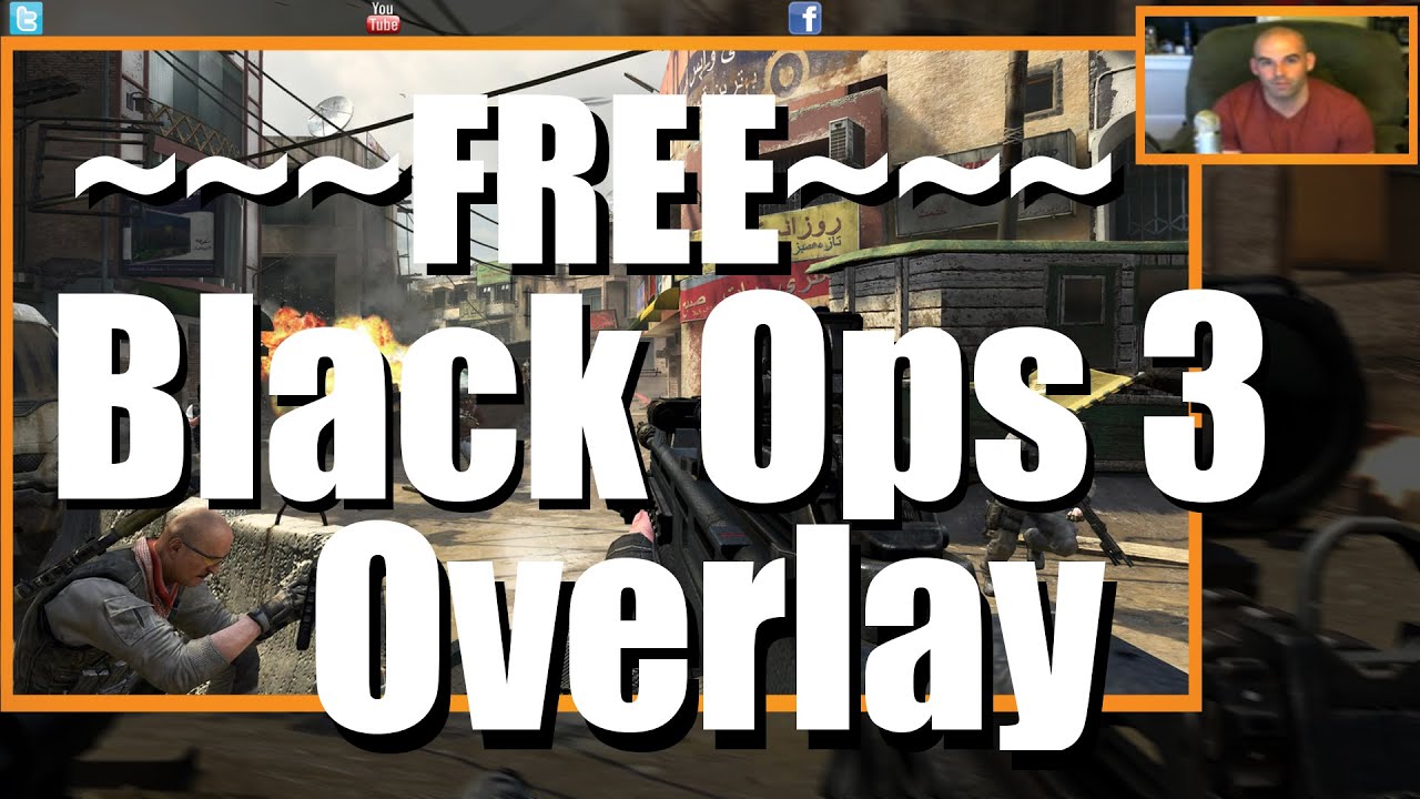 Black Ops 3 Twitch Overlay | FREE and Cusomizable - YouTube