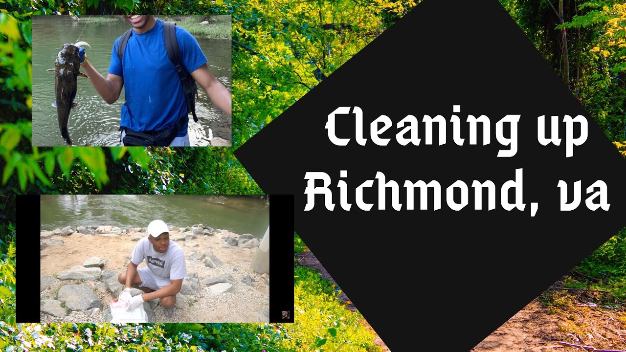 Cleaning up my city | Richmond, VA | #CLEANUPYOURCITYCHALLANGE - YouTube