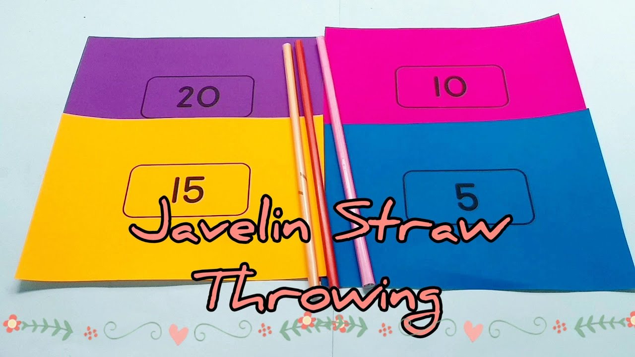 Javelin Straw Throwing (Module 4 for 5+) - YouTube