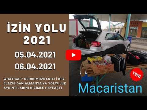 05-06.04.2021 | Ali Bey Türkiye Elazığ'dan Almanya'ya Yolculuk | sila yolu