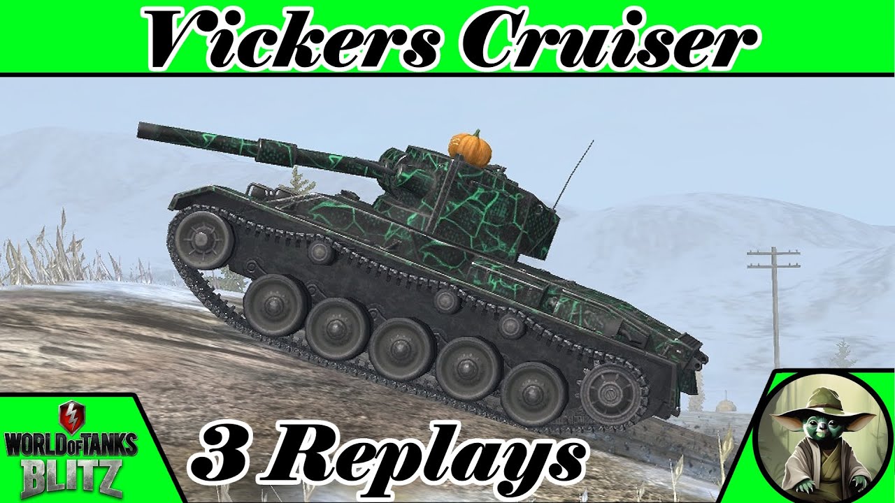 Vickers Cruiser -_- World of Tanks Blitz - YouTube