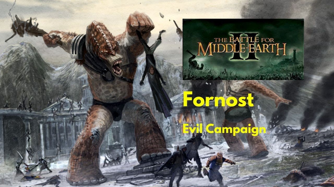 Battle for Middle Earth 2 Evil Campaign 4 Fornost - YouTube