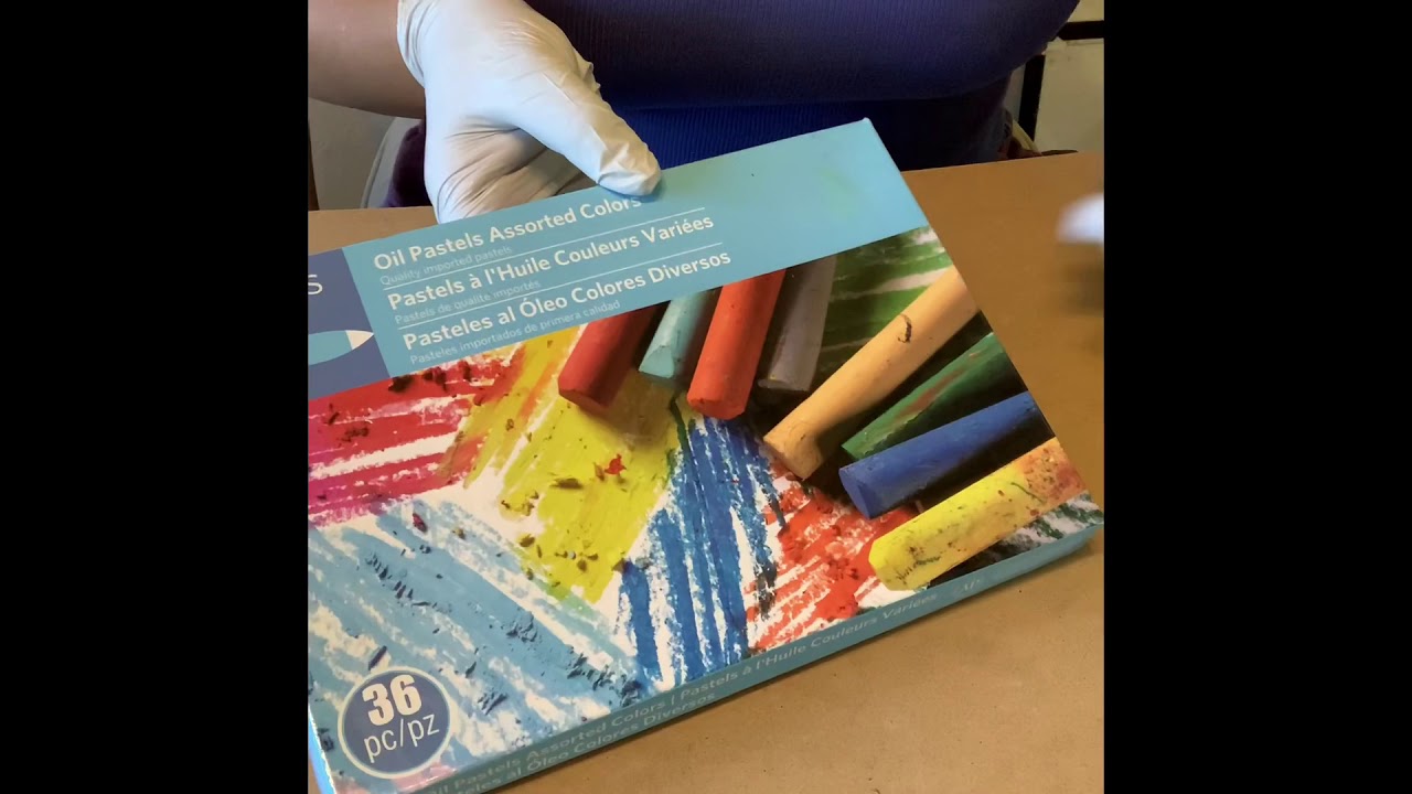 OIL PASTEL STROKE TECHNIQUES - YouTube