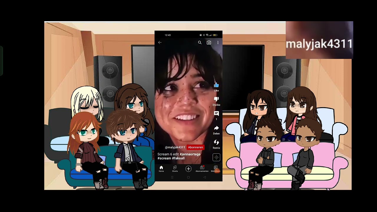 Scream 6 React to edits - YouTube