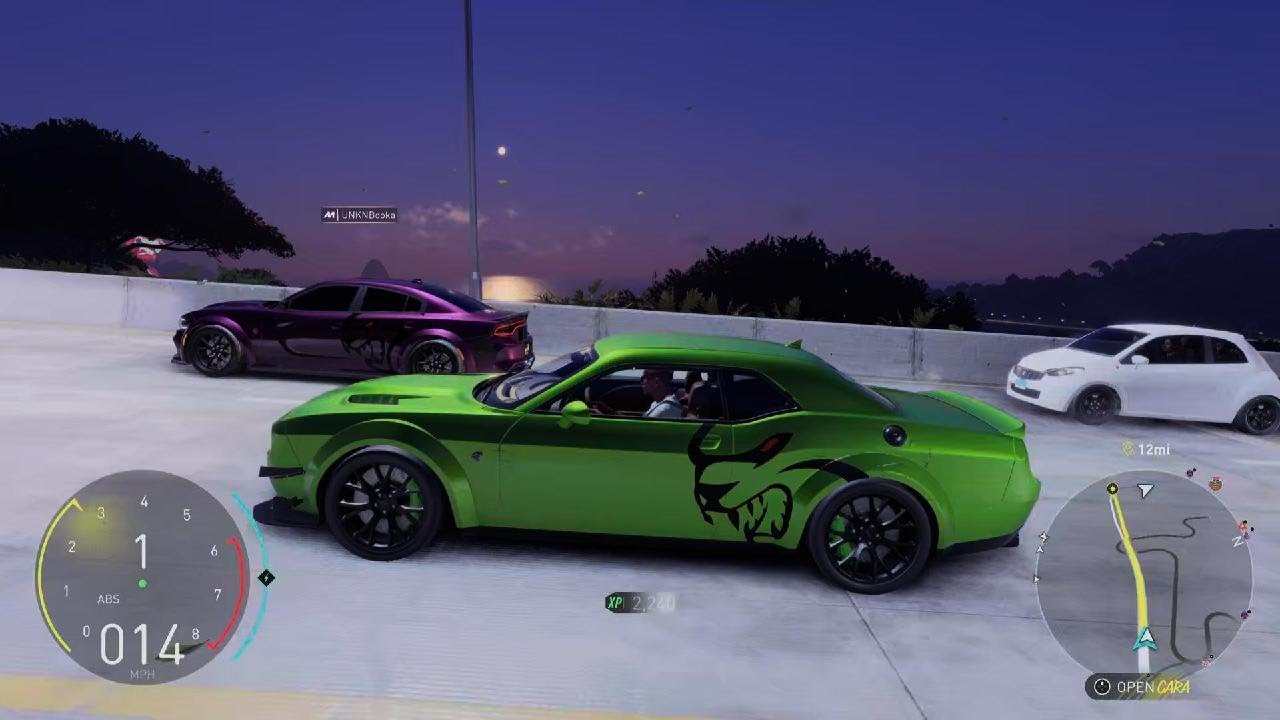 Dodge Hellcat drive and POV Drive The Crew Motorfest - YouTube