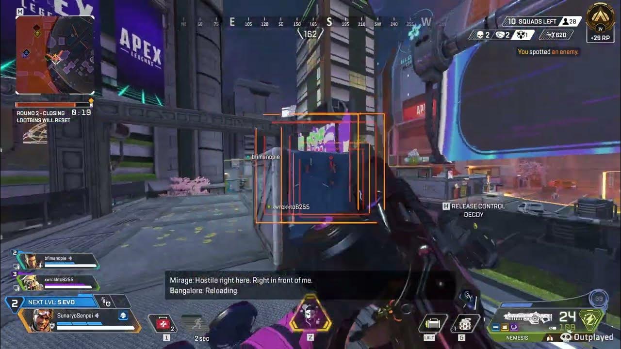 High Ping Bamboozled - Mirage main on Apex Legends Indonesia - YouTube