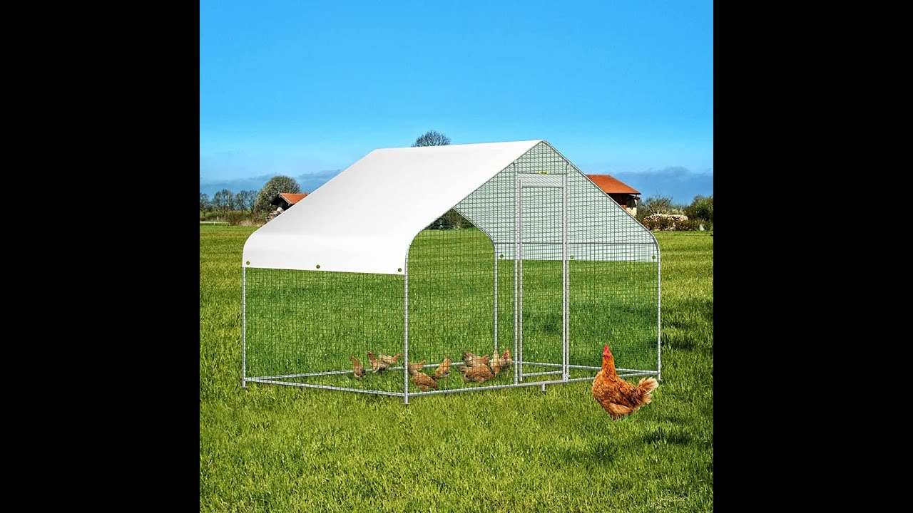 Poultry run build- Update - YouTube