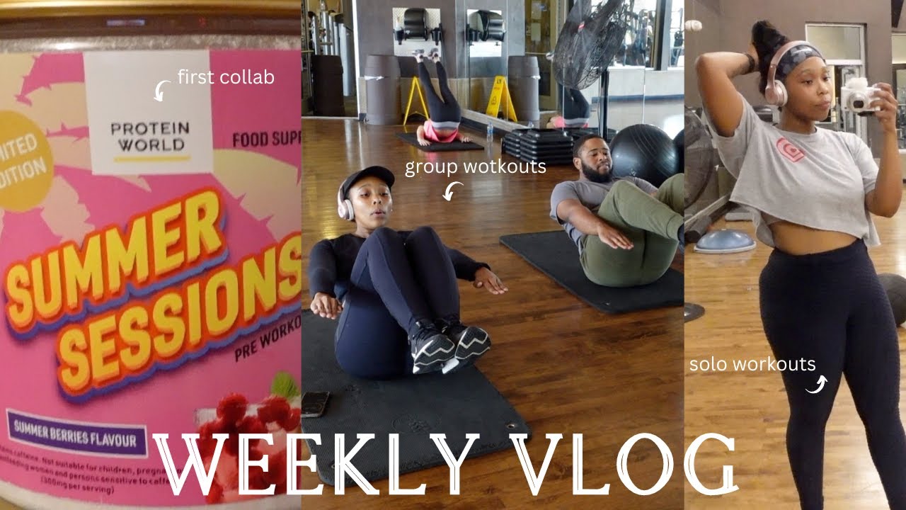 WEEKLY VLOG | FULL WEEK OF WORKOUTS, FIRST COLLAB! + DIY PRJECTS + MEAL ...