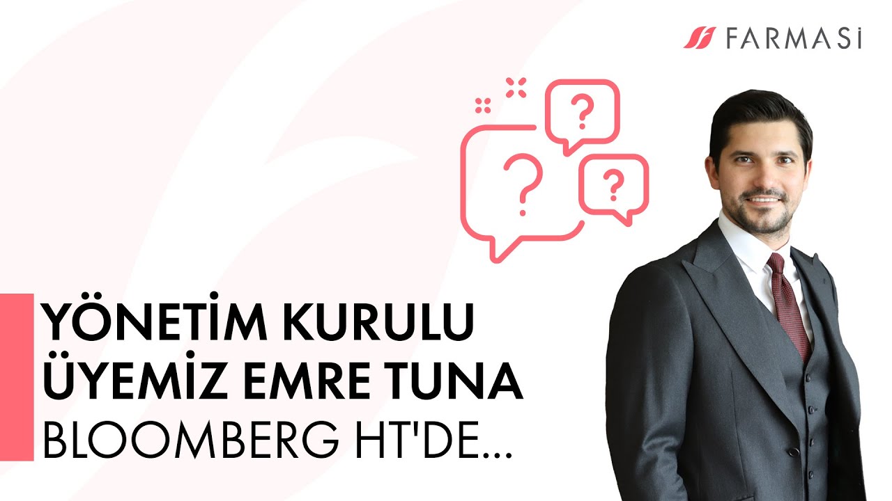 Yönetim Kurulu Üyemiz Emre Tuna ile Bloomberg HT'de Pandemi Sürecinin ...