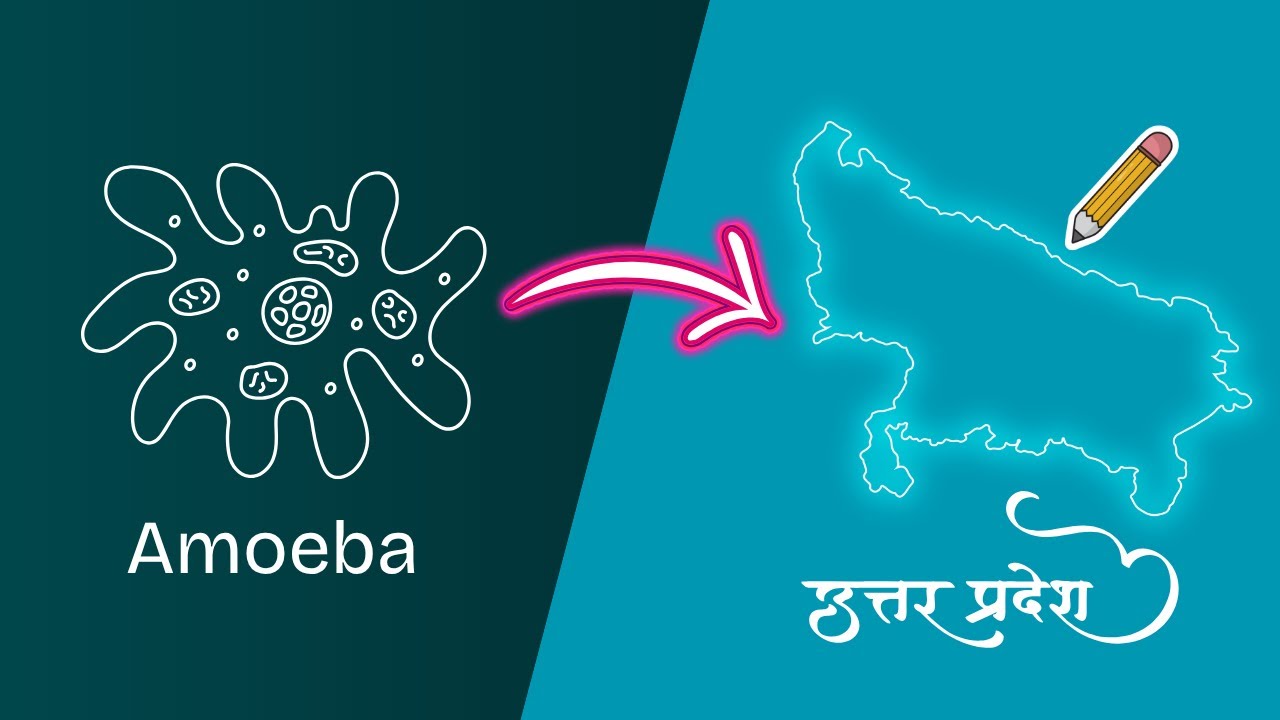 🤯Improve Uttar Pradesh & Indian Map Drawing | UPPCS Mains - YouTube