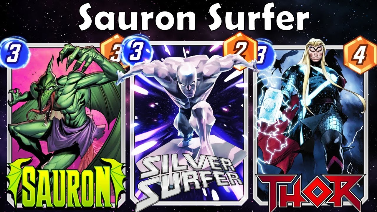 DOMINATE with Silver Surfer & Sauron! Super buff your cards & win ...