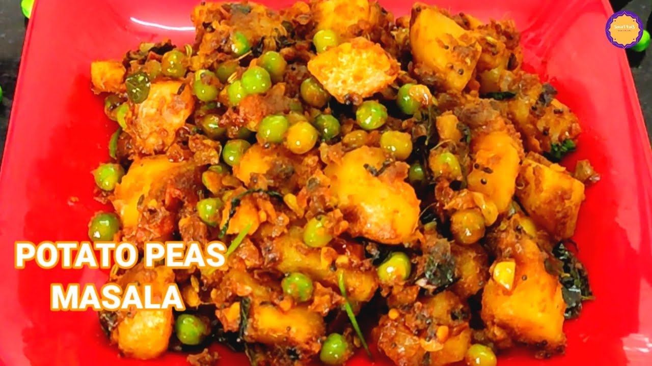 Potato Peas Masala In Tamil | உருளைக்கிழங்கு பட்டாணி மசாலா ...