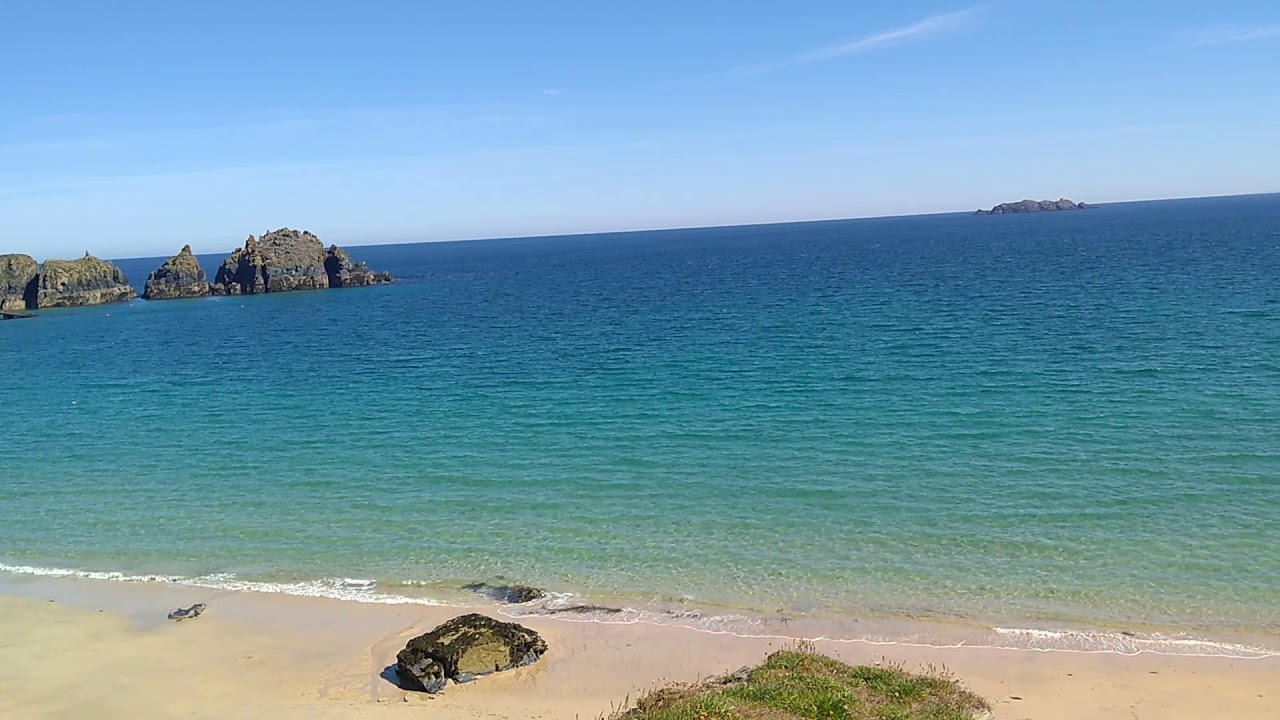 Mother Ivey's Bay (Polventon beach) North Cornwall - YouTube