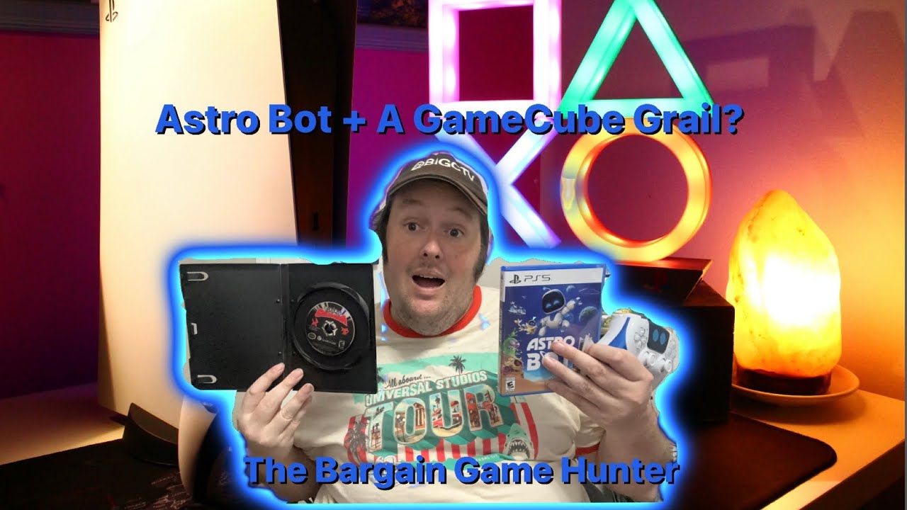 Astro Bot + A GameCube Grail ?!? - The Bargain Game Hunter - YouTube
