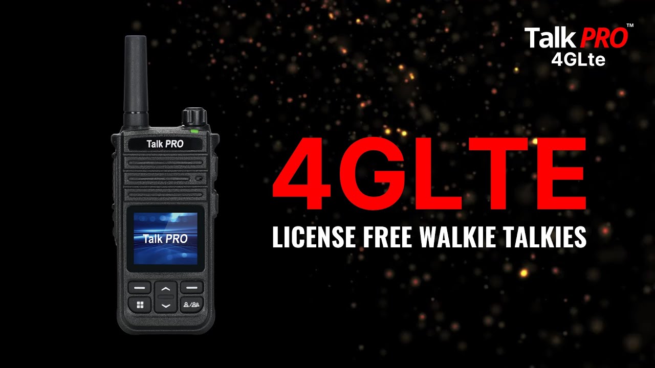 Revolutionize Communication with TalkPRO 4GL Walkie Talkies: City-Wide ...