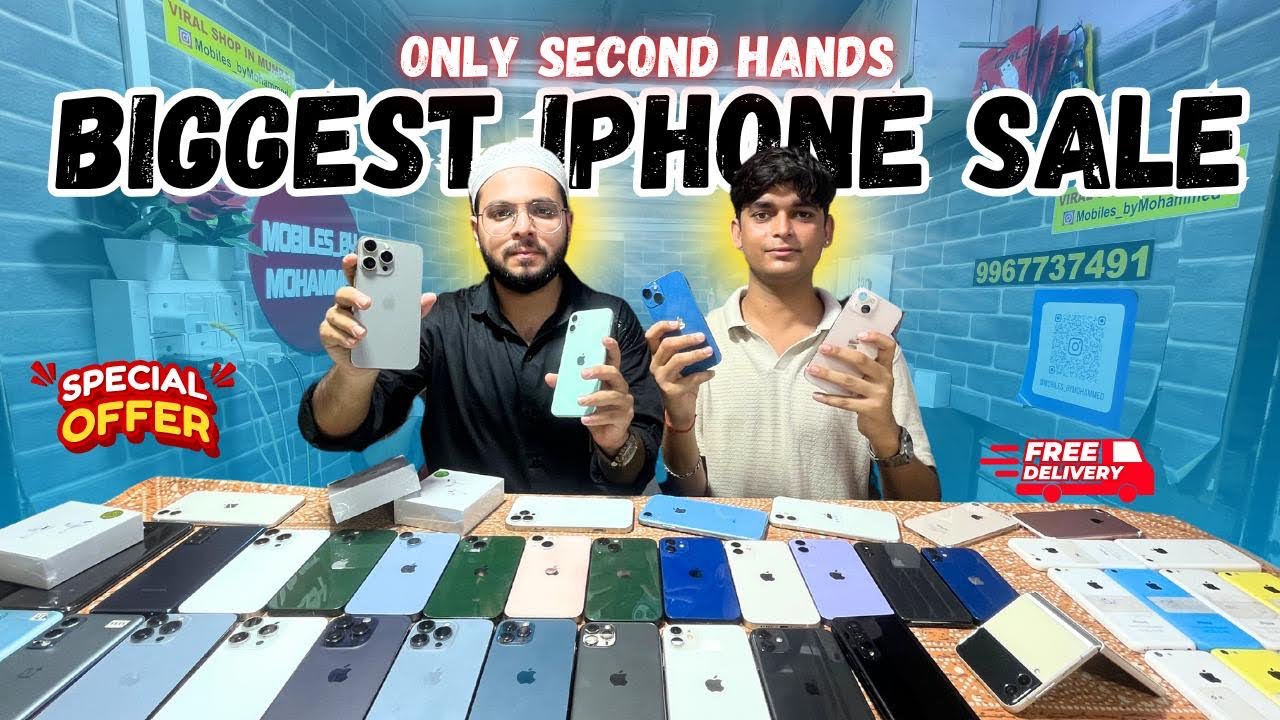 Mumbai’s cheapest iPhone shop📱| Cheapest IPhone shop in MUMBAI | - YouTube