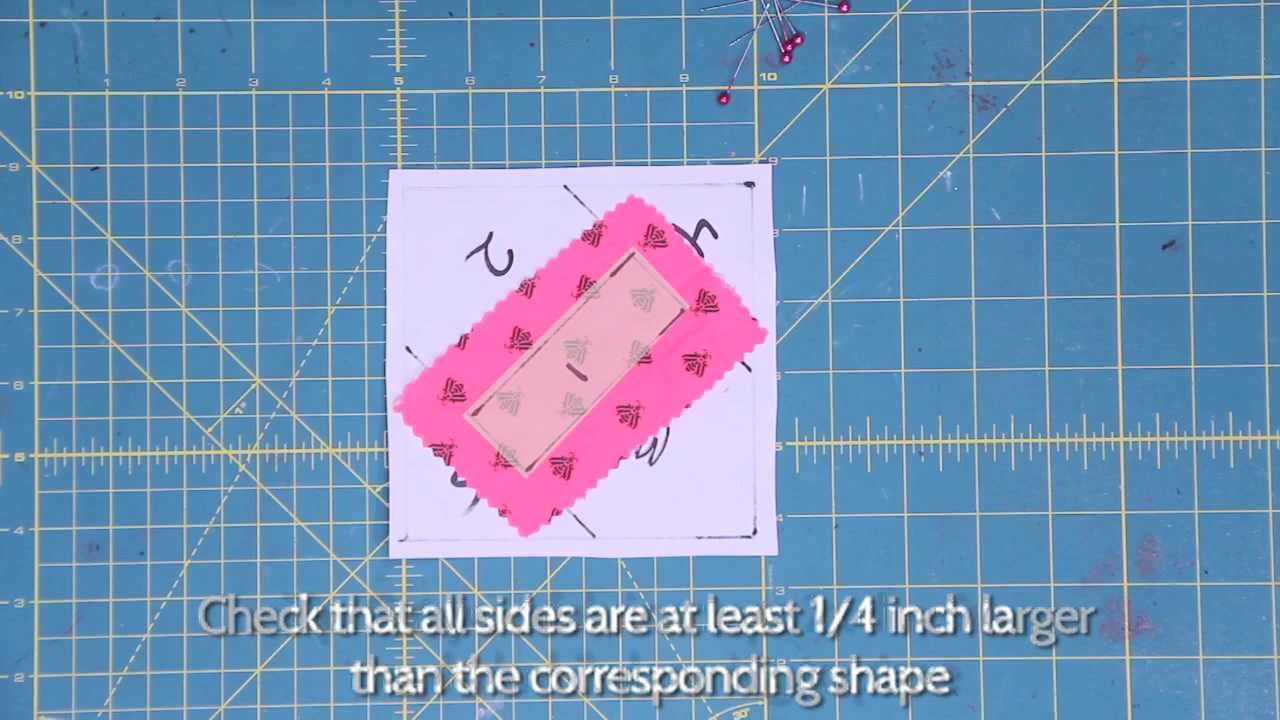 Paper Piecing / Foundation Piecing Tutorial - YouTube