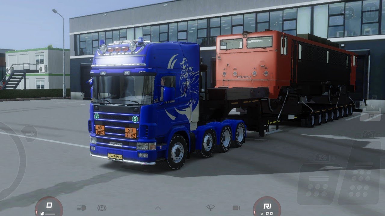 🚚 TOE -3 🔴 351.KM DRIVING !! SCANIA V8 770.HP ENGINE !! TRANSPORT WAGON ...