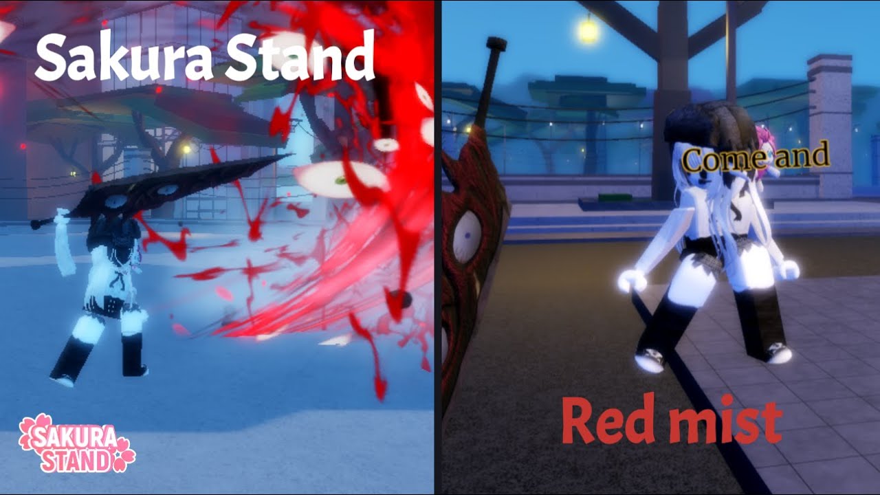 Sakura Stand : (Showcase Red mist) - YouTube