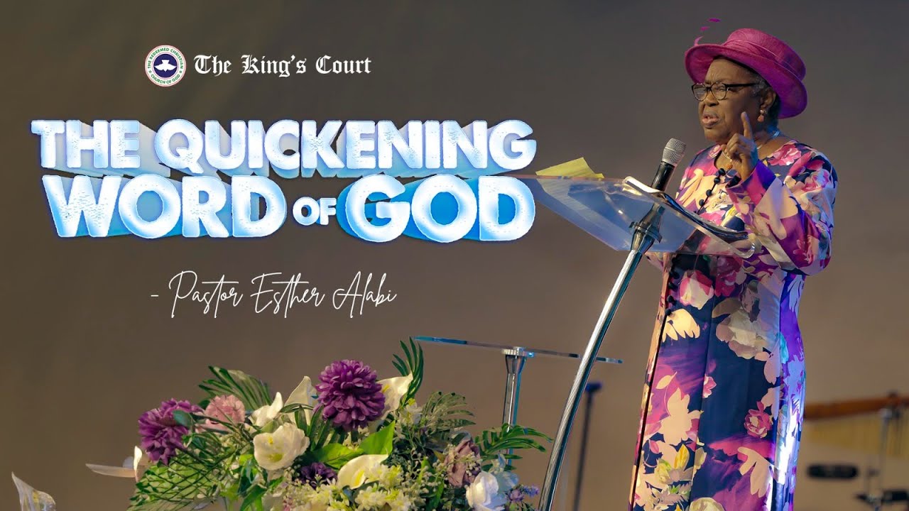 THE QUICKENING WORD OF GOD BY PASTOR ESTHER ALABI | 9TH 0CTOBER 2023 ...