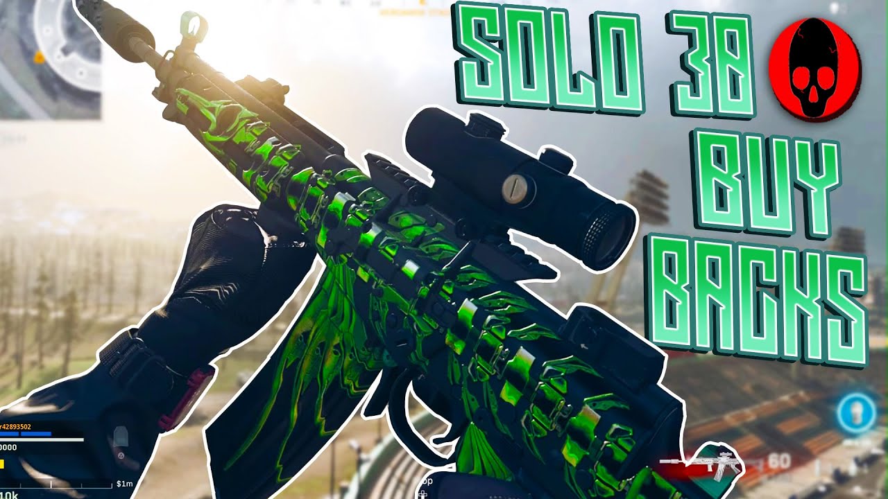 30 BOMB WARZONE SOLO BUY BACK GAMEPLAY! (Call Of Duty Warzone) - YouTube