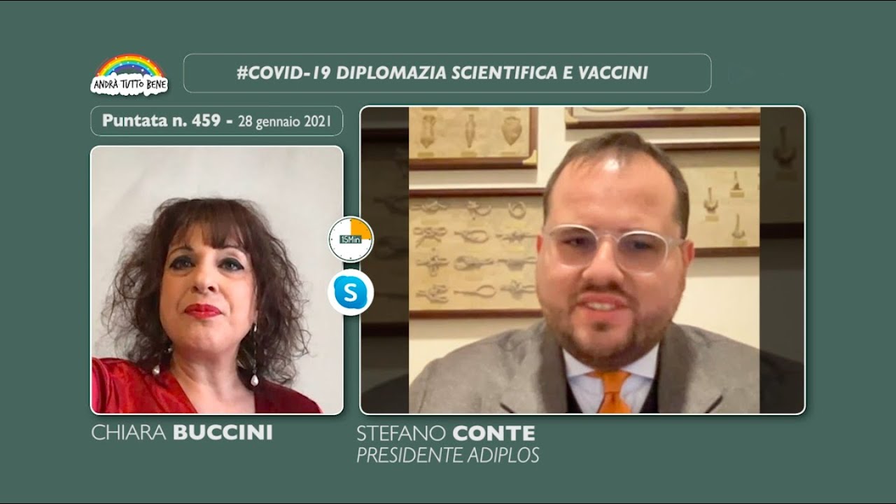Andrà tutto bene – Puntata n. 459 – Stefano CONTE, Diplomazia ...