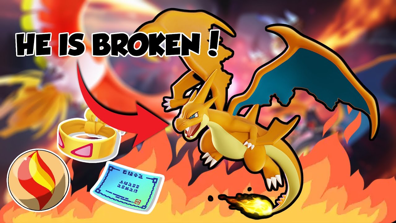 NEW MEGA CHARIZARD Y IS BROKEN (Pokémon Unite) - YouTube