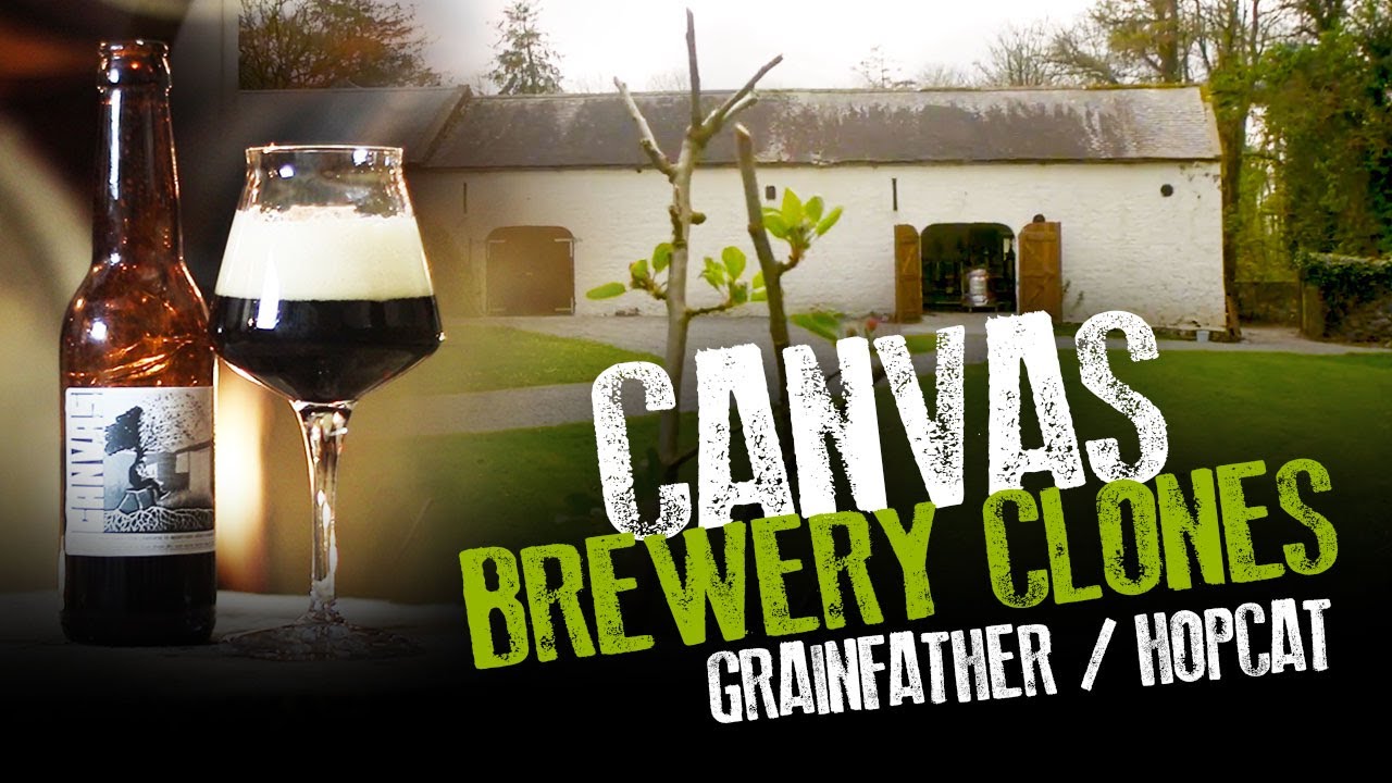 Canvas Brewery Grainfather and HopCat Clones - YouTube