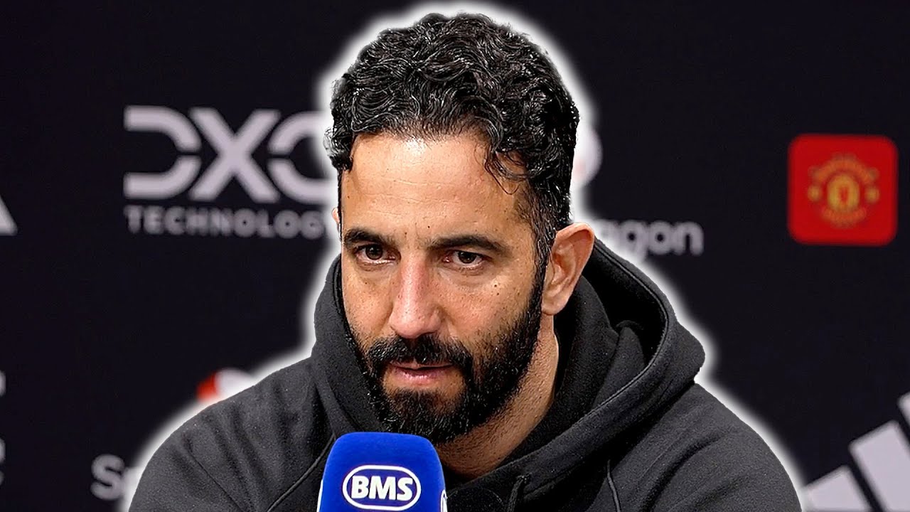 'Hojlund NEEDS TO SCORE A GOAL! HE WILL NOT SCORE IF HE IS OUT!' | Ruben Amorim | Man Utd 0-1 ...