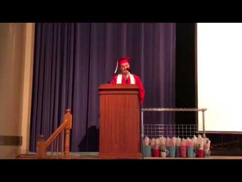 Tyler Speaking at Coldwater High School 2018 Baccalaureate - YouTube