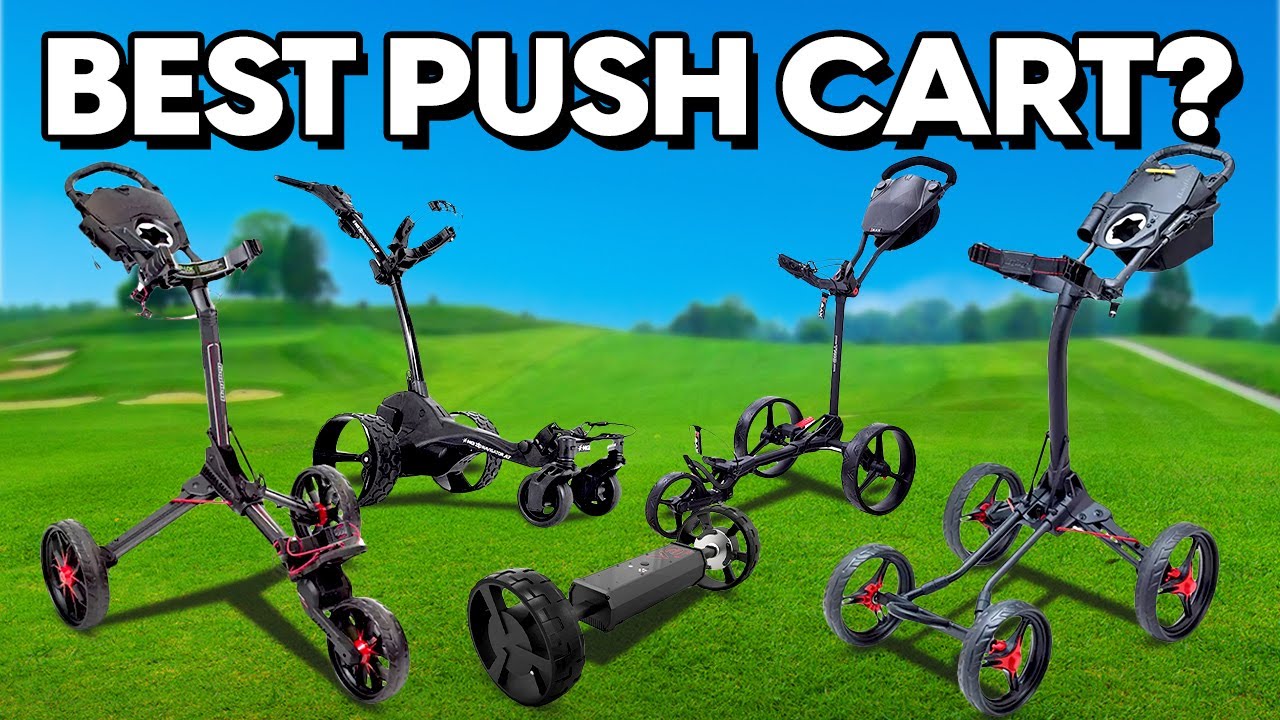 The BEST Golf Push Carts of 2025 (So Far) - YouTube