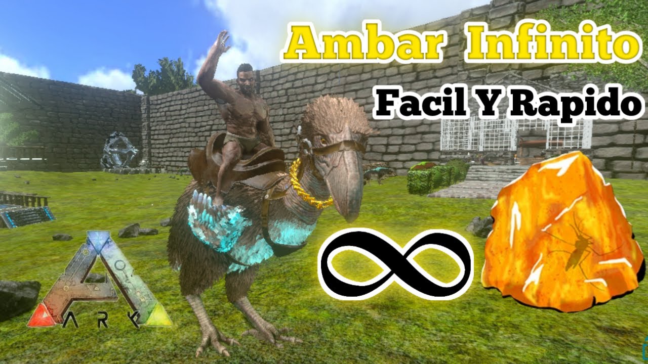 Como Conseguir Ambar *INFINITO* | Ark Mobile - YouTube