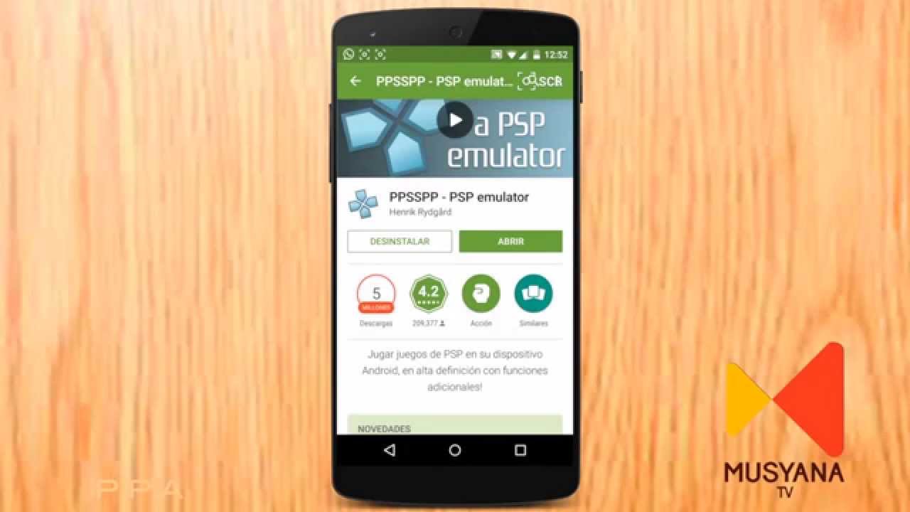 Emulador PSP para Android juegos (Tablet, Movil) ppsspp - YouTube
