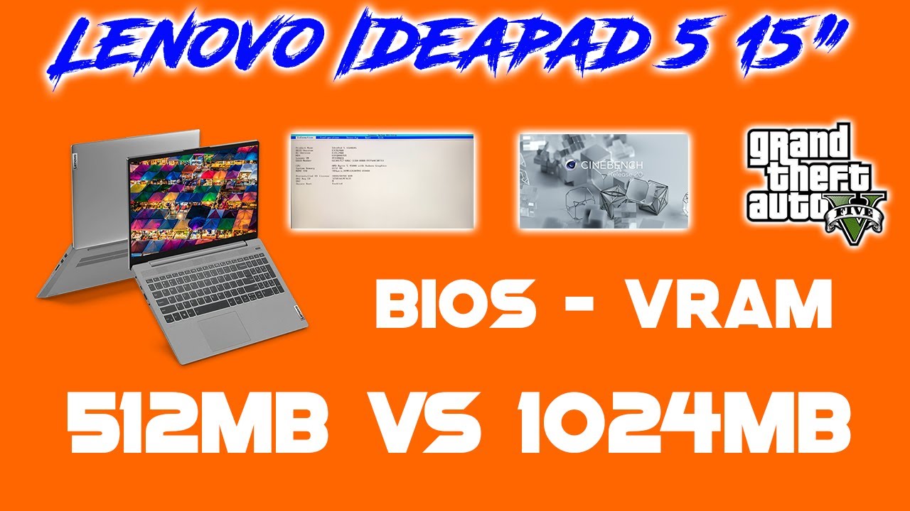 Ryzen 5 4500U - Lenovo Ideapad 5 - Bios VRAM Settings - 512MB vs 1024MB ...