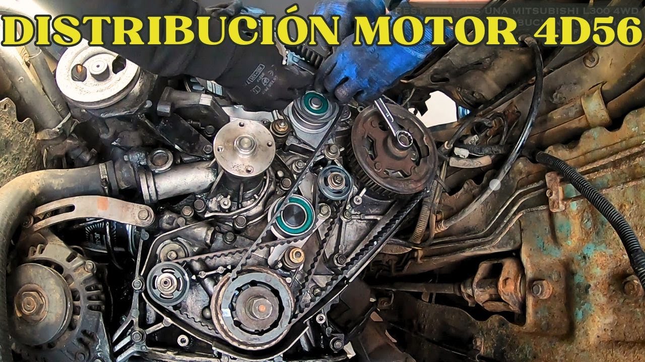 🏁 Puesta A Punto (Timing Belt) Mitsubishi 4d56 L300 (Cap. 14) - YouTube