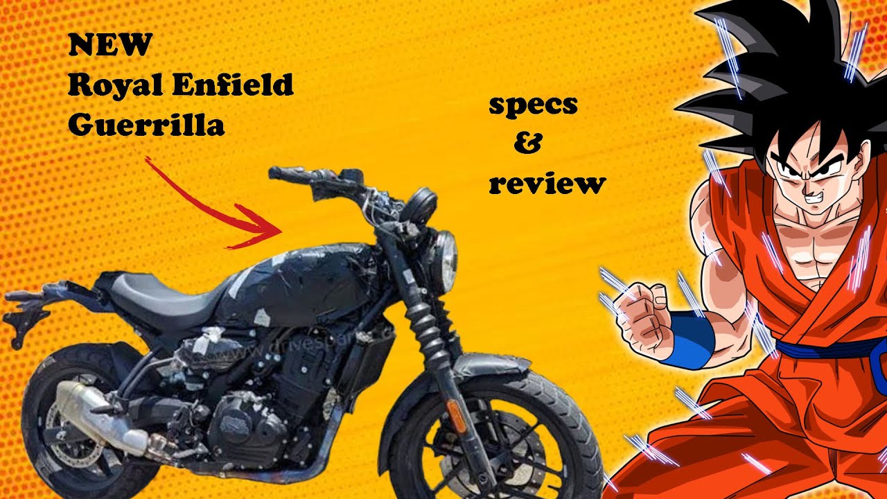 New Royal Enfiled Guerrilla 450 specs - YouTube