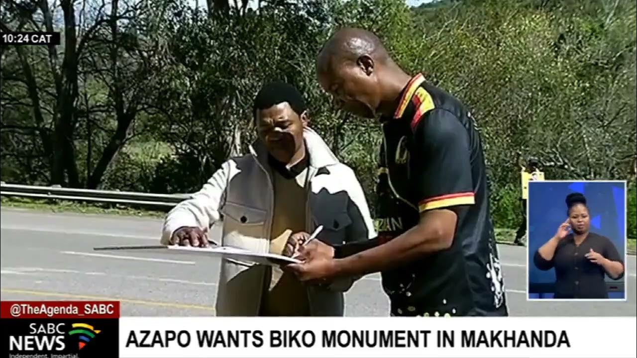AZAPO wants Steve Biko monument in Makhanda - YouTube