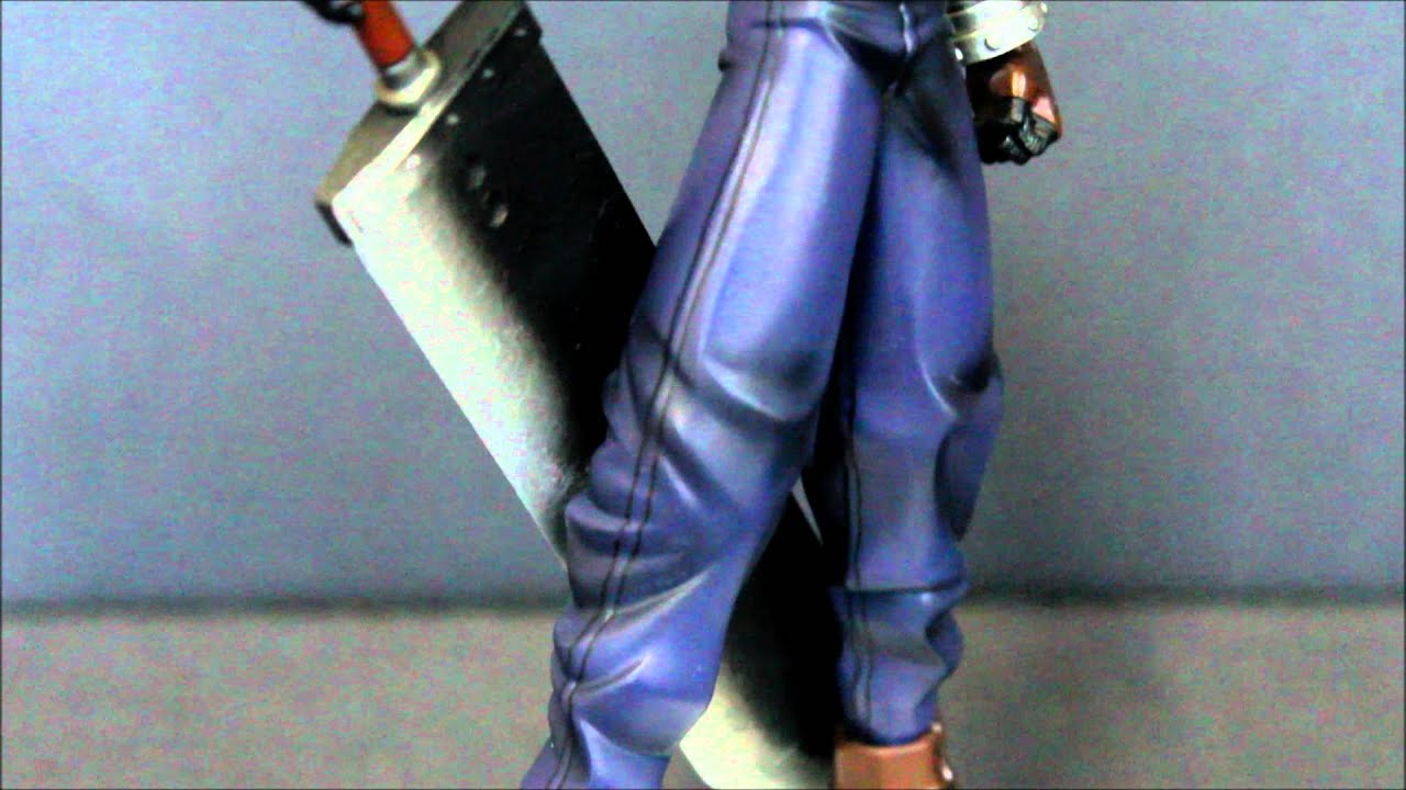 Final Fantasy 7 KOTOBUKIYA COLD CAST Cloud Statue Revew - YouTube