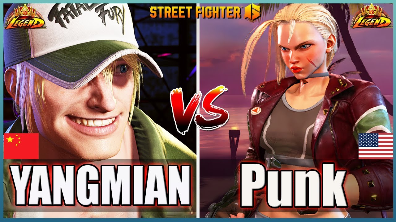 Street Fighter 6 🔥YANGMIAN (#1TERRY Bogard) Vs PunkDaGod (#1CAMMY) 🔥 ...
