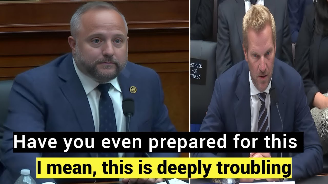 Republican congressman Fry unleash on Mr. Juhl in hearing - YouTube